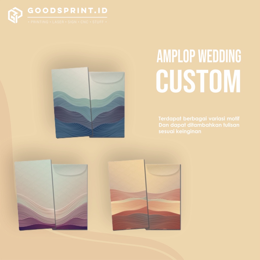 Jual Amplop Wedding Custom Motif Amplop Ulang Tahun Nikah Birthday ...