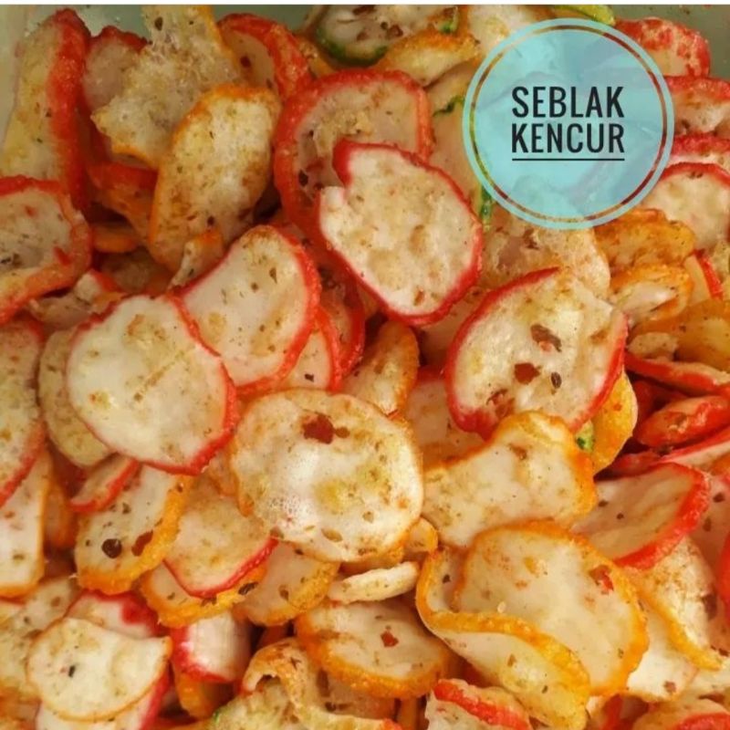 Jual Krupuk Seblak Kencur Pedas 100 Gram Snack Kripik Seblak Bantet ...