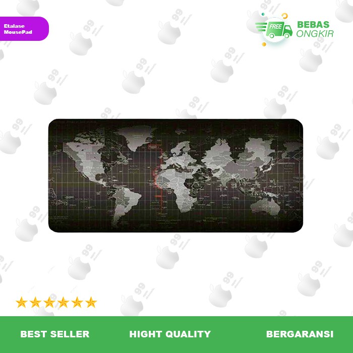 Jual Mouse Pad Gaming Alas Meja Peta Dunia Desk Mat Super Besar XL ...