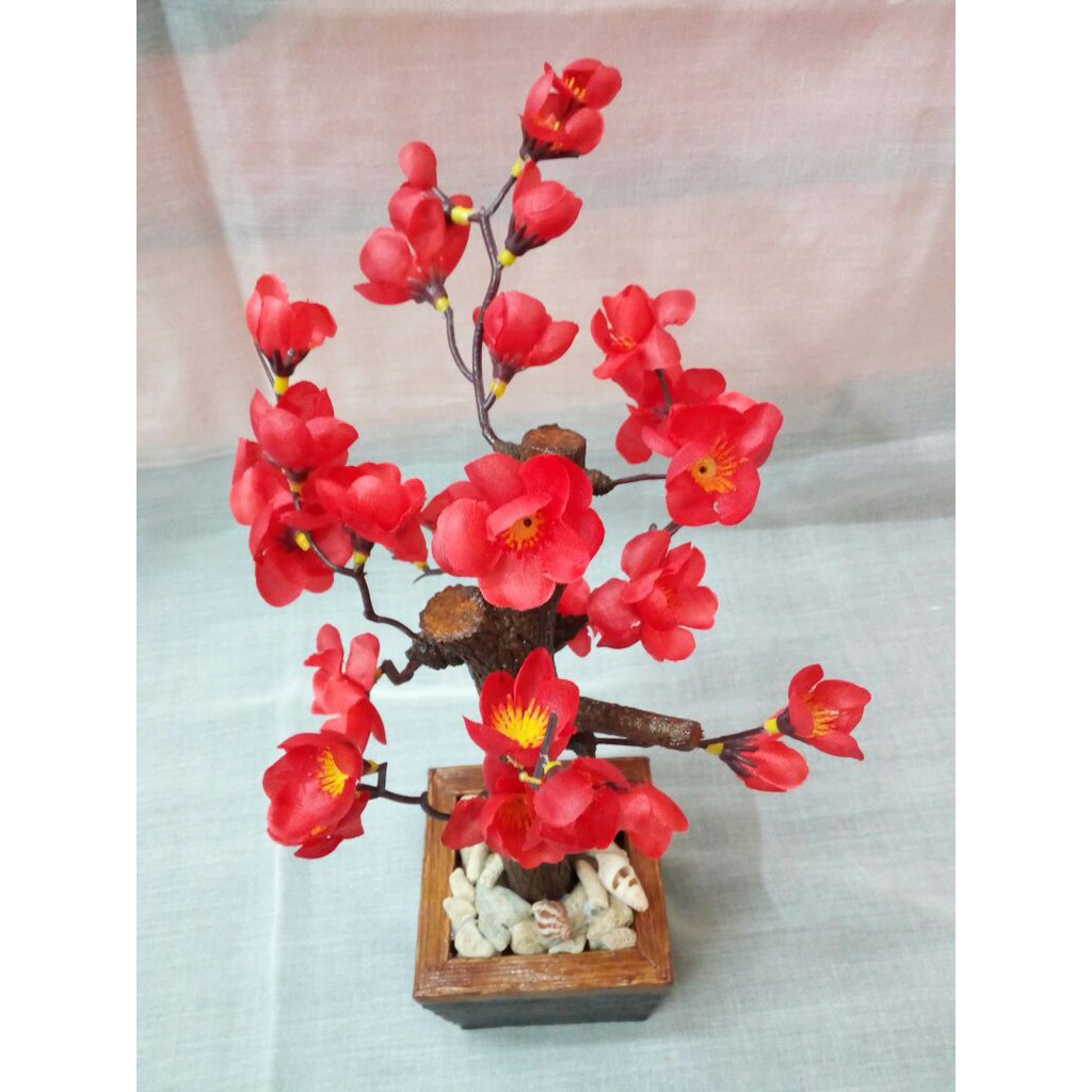 Jual Bunga Sakura Mini Merah | Shopee Indonesia