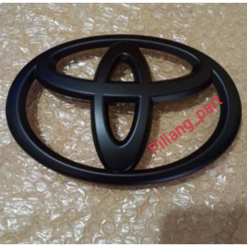 Jual Emblem logo Toyota Calya Avanza 2023 avanza new grand hitam doff ...