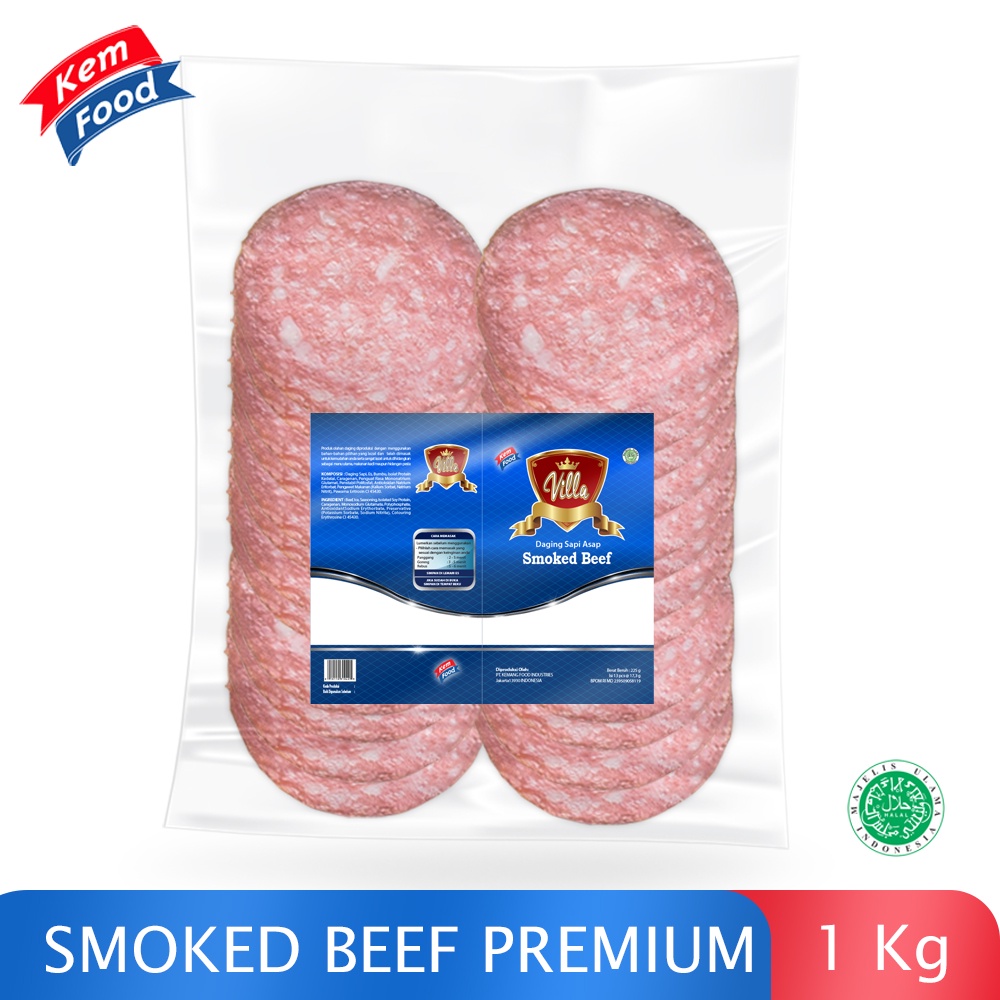 Jual Villa Smoked Beef - Daging Sapi Asap Premium 1 Kg | Shopee Indonesia