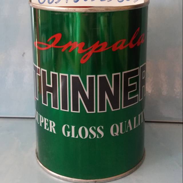 Jual THINER IMPALA THINNER IMPALA 1 LITER / CAMPURAN PENGENCER CAT ...
