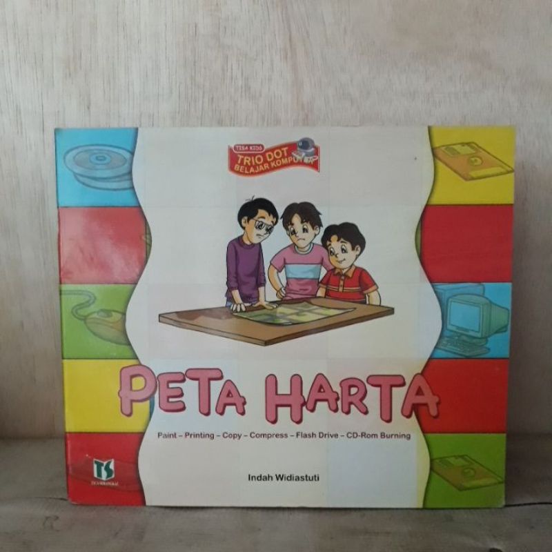 Jual Buku Pengetahuan Anak - Peta Harta (Tisa Kids Trio Dot Belajar ...