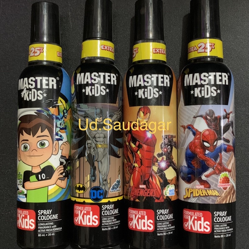 Jual Master Kids Spray Cologne 100ml Parfume Parfum Anak | Shopee Indonesia