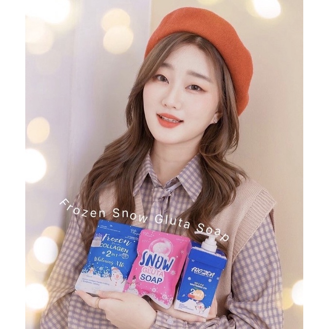 Jual FROZEN COLLAGEN 2IN1 BODY LOTION 250ML || SNOW WHIP GLUTA ACNE ...