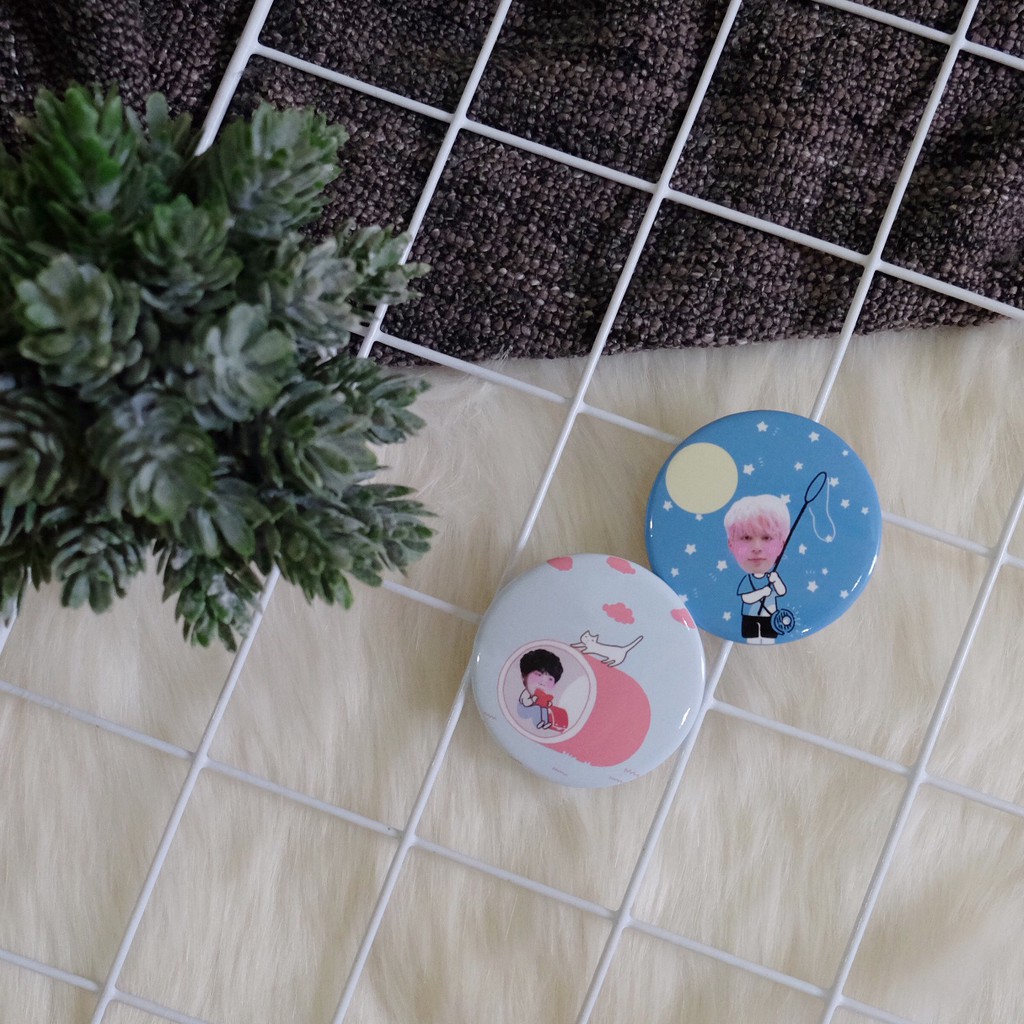 Jual BTS JIMIN SUGA PIN (CARTOON VERS) | Shopee Indonesia