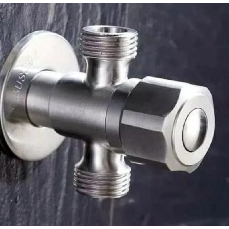 Jual Stop kran stainless Sus 304 / stop kran | Shopee Indonesia
