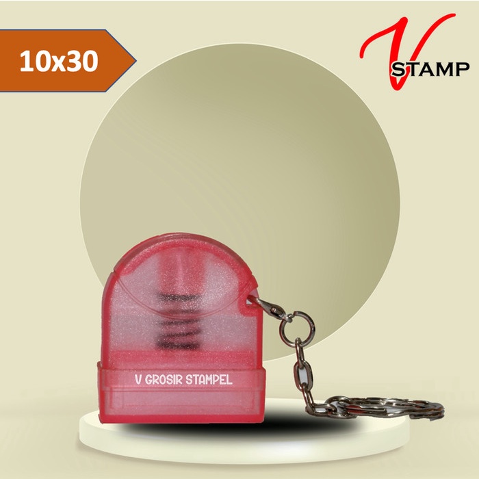 Jual Gagang Stampel Warna Ganci / Stempel Gantungan Kunci Otomatis ...
