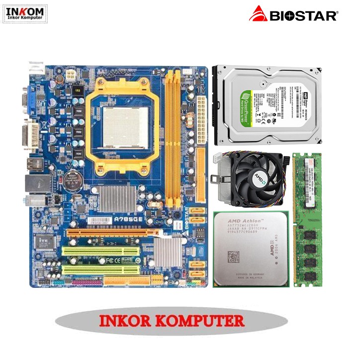 Jual Mainboard Mobo AMD AM2+ DDR2 Paket Murah Meriah | Shopee Indonesia