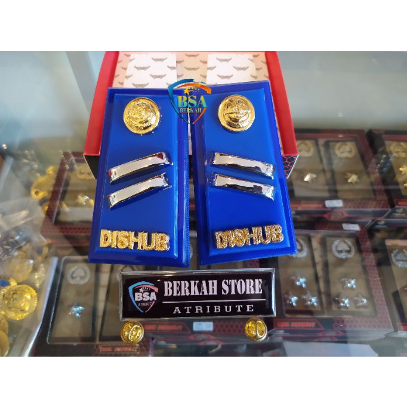 Jual PANGKAT DISHUB HONORER D3 BALOK LIST BIRU FULL MIKA - EXCLUSIVE ...