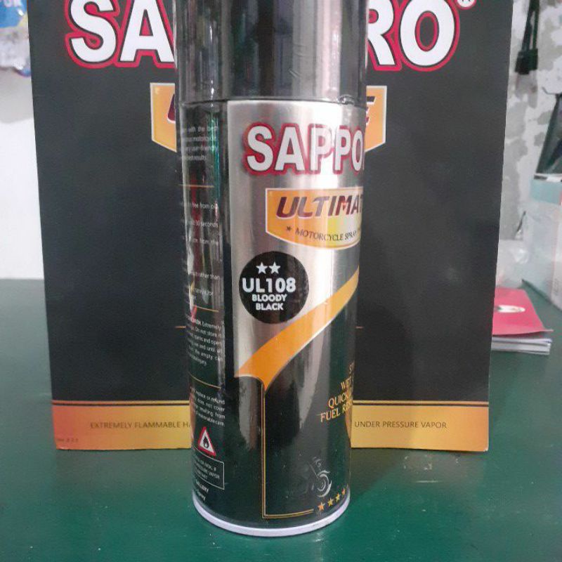 Jual Sapporo Ultimate UL108 Bloody Black | Shopee Indonesia