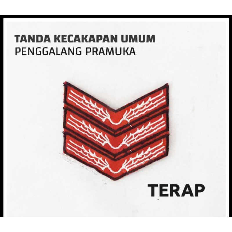 Jual TKU Tanda Kecakapan Umum Pramuka Penggalang RAMU RAKIT TERAP | Shopee Indonesia