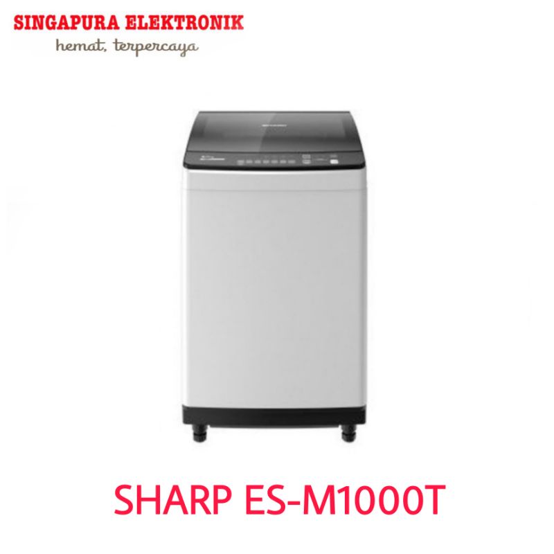 Jual Sharp Mesin cuci 1 Tabung Bukaan Atas 10Kg ES-M1000T | Shopee ...