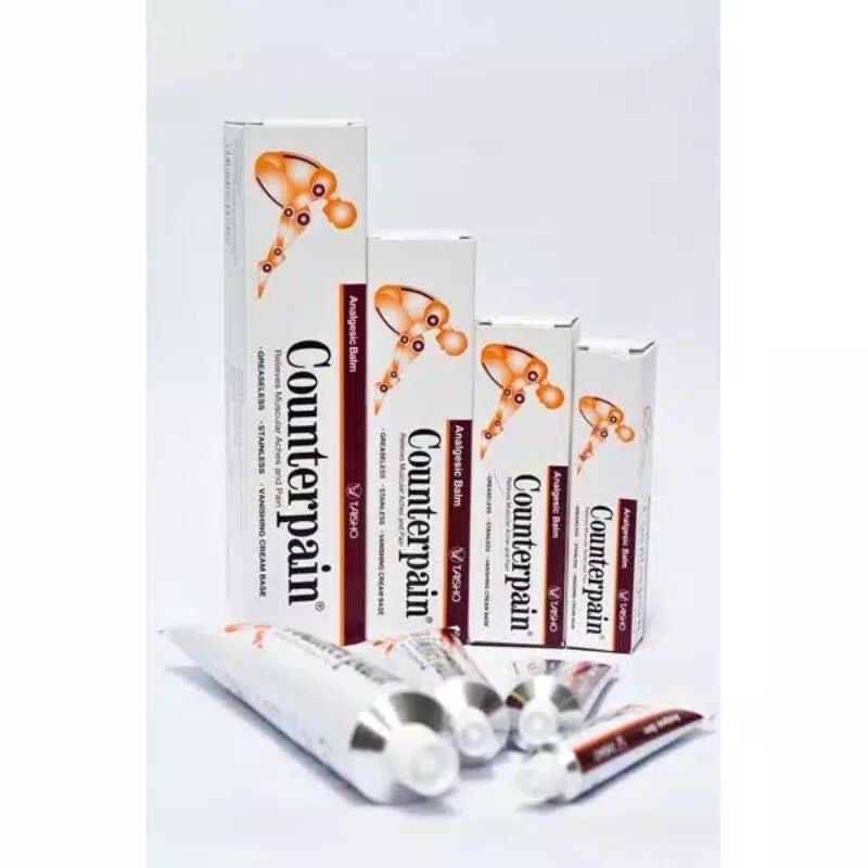 Jual Counterpain Analgesic Balm 5gr, 15 gr, 30 gr Meredakan Nyeri Otot ...