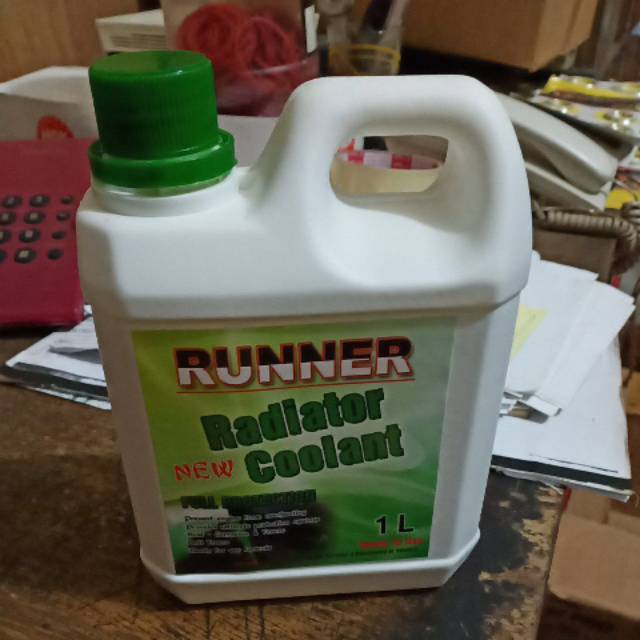 Jual Air radiator 1liter merk Runner | Shopee Indonesia