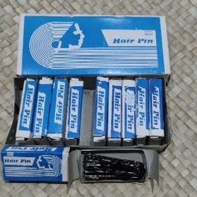 Jual aspel halus hair pin jepit sanggul halus/ harnal box kecil ...