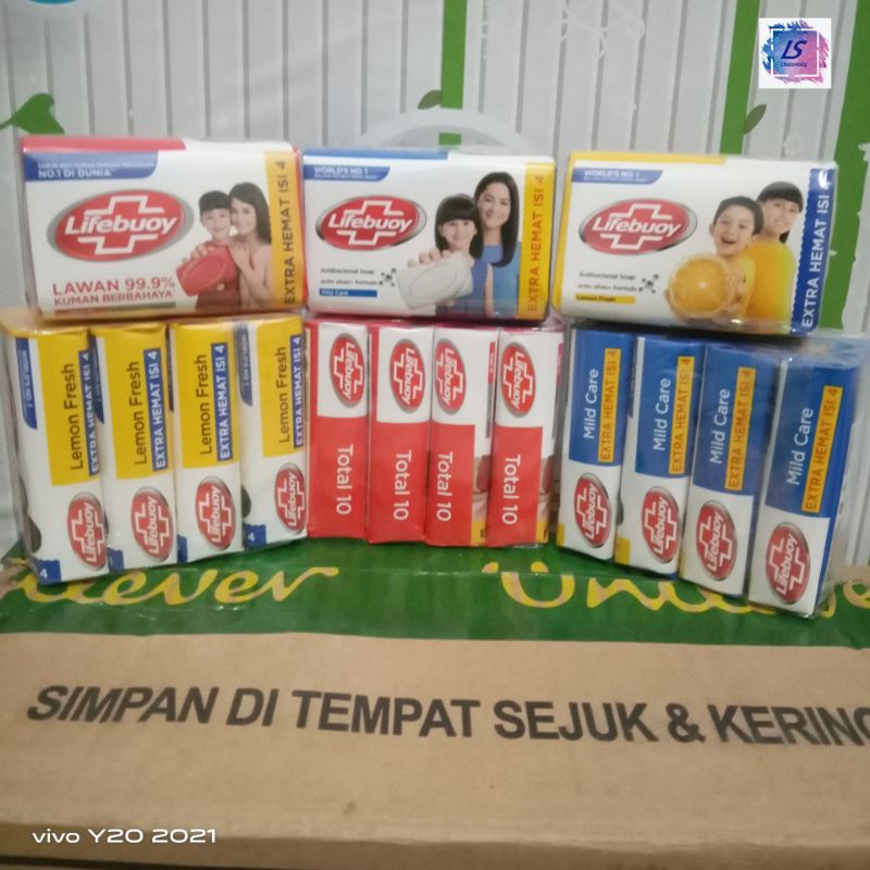 Jual Sabun mandi lifebuoy 60gr 70gr 75gr-sabun batang lifebuoy | Shopee ...