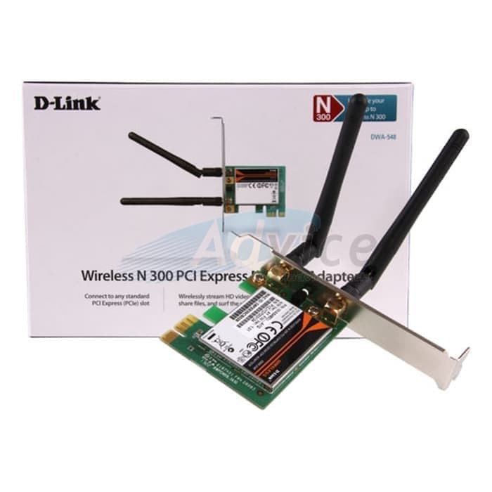 Jual D-Link PCI Express/Pci-E/Pcie Wireless Adapter DLINK DWA548/USB ...