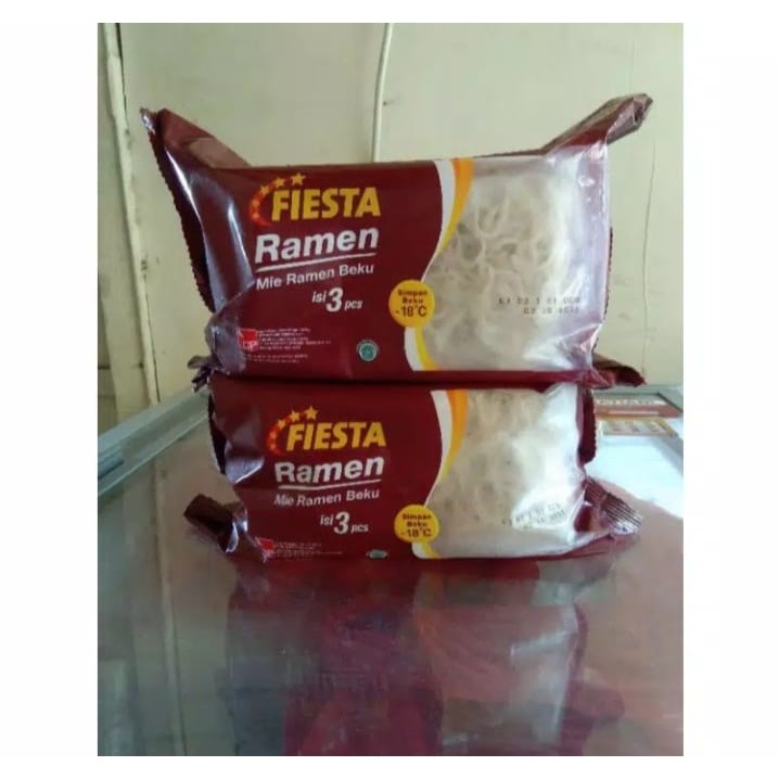 Jual MIE RAMEN FROZEN BEKU FIESTA ISI 3 570 GR | Shopee Indonesia