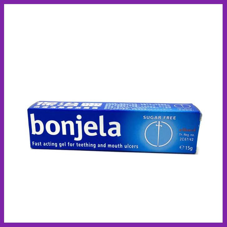 Jual OBAT SARIAWAN BONJELA GEL FOR TEETHING AND MOUTH ULCERS (15 GRAM ...
