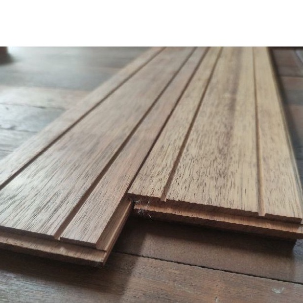 Jual Flooring Lantai Kayu / Parquet Kayu Merbau Oven Uk 1,5 x 9 x 90 cm ...