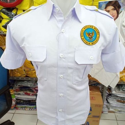Jual kemeja Bin kemeja badan intelijen negara seragam Bin baju Bin ...