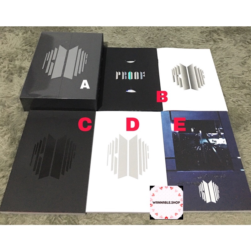 Jual [READY STOCK] SHARING BTS ALBUM - PROOF (STANDARD EDITION) Photograph / CD/ Box/ Epiloge ...