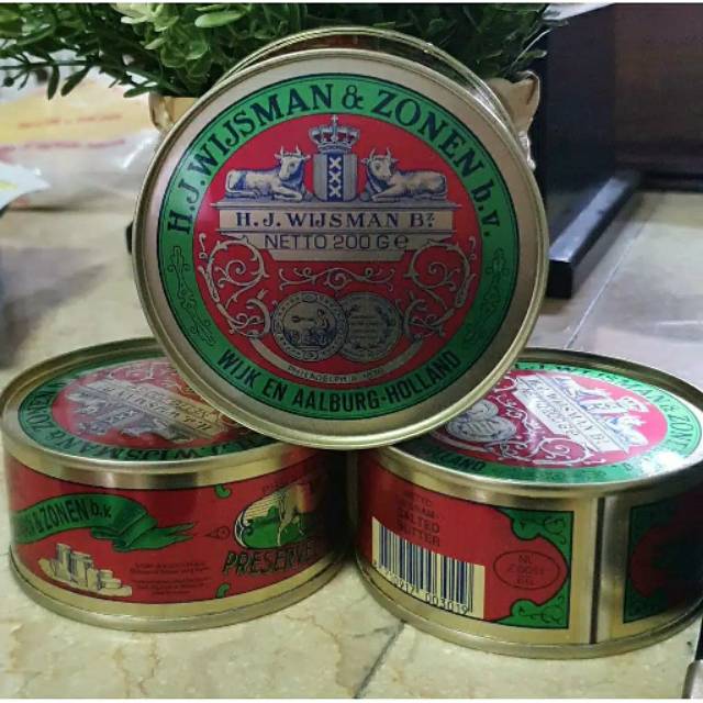 Jual Wijsman butter 200gr / Wisman butter 200gr / mentega wisman ...
