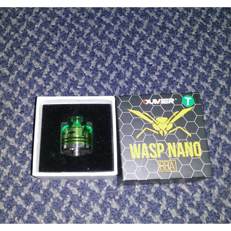 Jual Wasp Nano Oumier Bekas Authentic Warna Cap Hijau | Shopee Indonesia