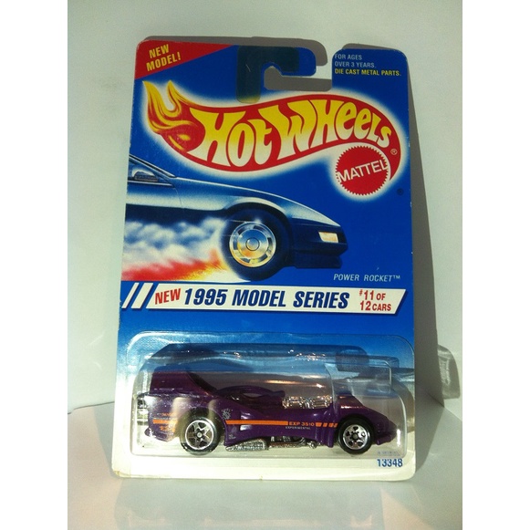 Jual Hot Wheels. 1995 Model Series - 11. Power Rocket. 5SP Long Tip ...