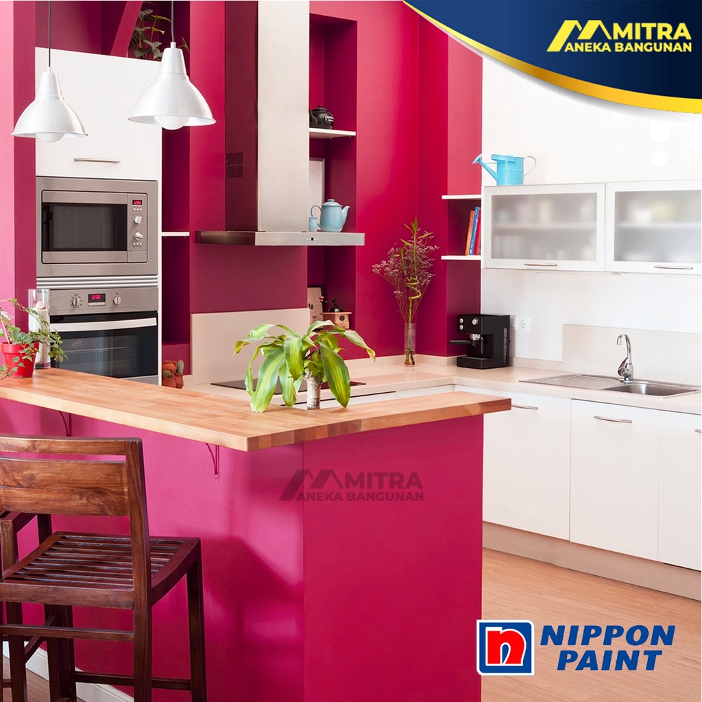 Jual CAT TEMBOK NIPPON PAINT PINK FLOSS NP AC 2080 A / WARNA CUSTOM ...