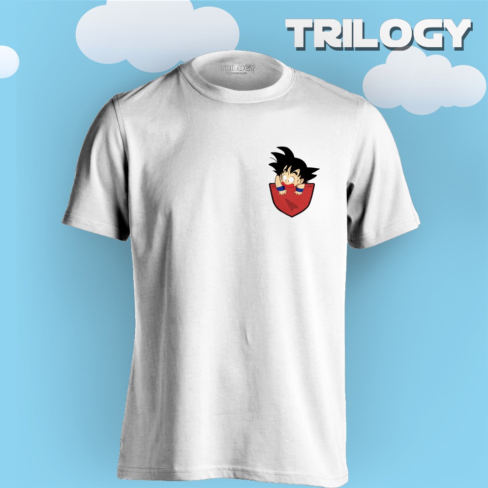 Jual TRILOGY 0133 - Fake Pocket Goku 01 - Kaos Premium - ANIME | Shopee ...