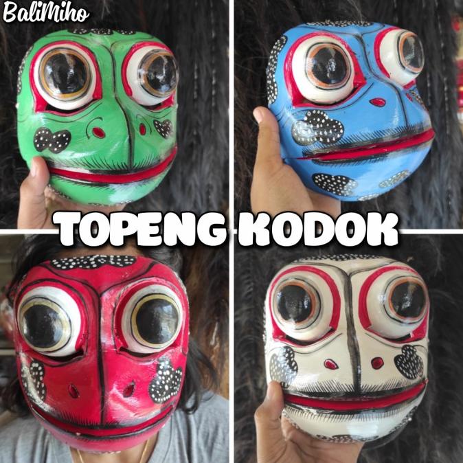 Jual ~^~^~^] TOPENG KODOK/TOPENG KATAK/TOPENG KAYU/TOPENG BINATANG ...