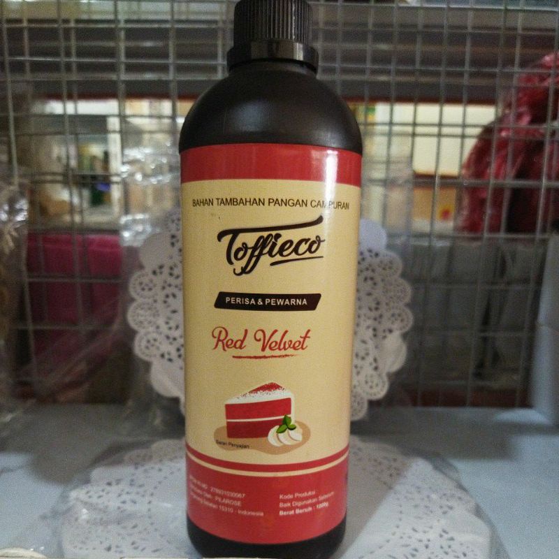 Jual Toffieco pasta perisa 1 liter (vanilla butter, choco blackforest ...