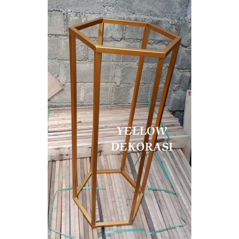 Jual Stand flower Besi segi 6 New | Shopee Indonesia