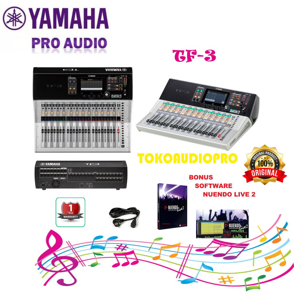 Jual Yamaha TF3 Digital Mixer Original tf-3 | Shopee Indonesia