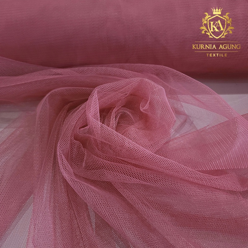 Jual Kain Tile Halus Polos Meteran Soft Tulle Warna Kulit Premium Meter ...