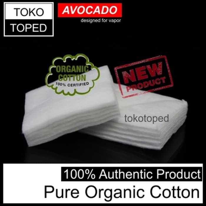 Jual Authentic Avocado Pure Organic Cotton | kapas organik for rda rta ...