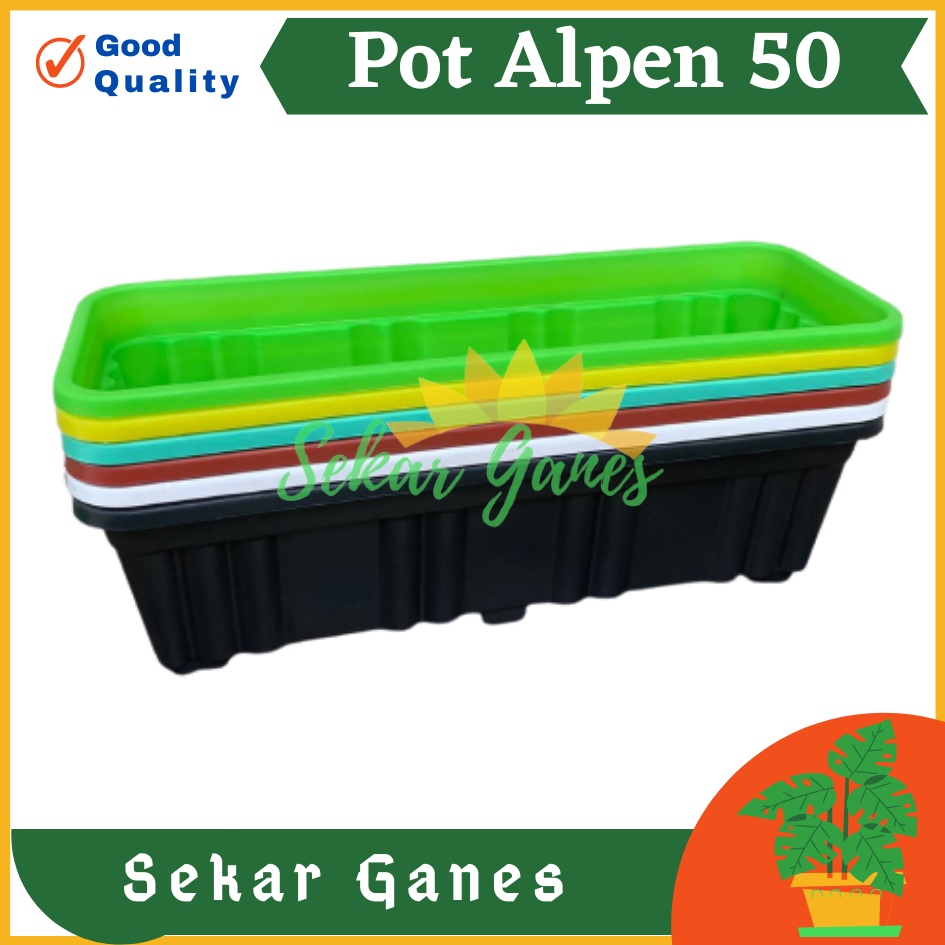 Jual Pot Segi Panjang Alpen 50 Pot Panjang Plastik Pot Panjang Murah ...