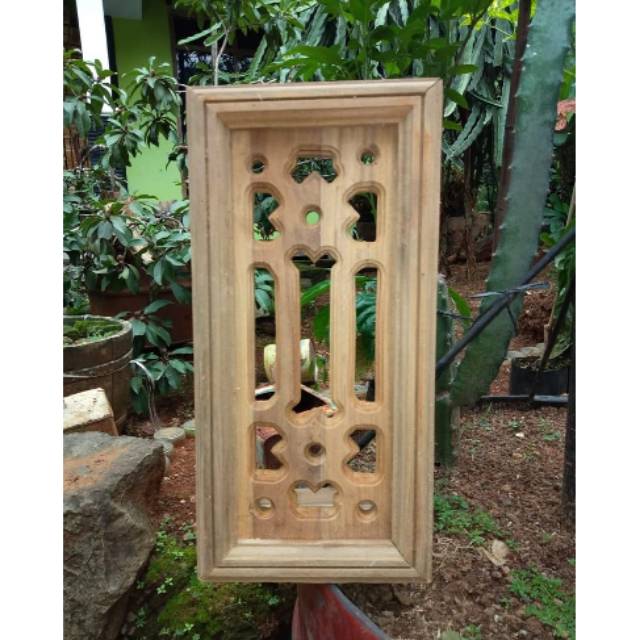 Jual Loster Kayu Jati Classic | Ventilasi udara | Lubang Angin ...