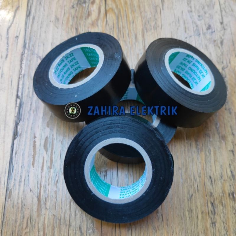 Jual Isolasi kabel listrik TAEYOUNG 25 meter | Shopee Indonesia
