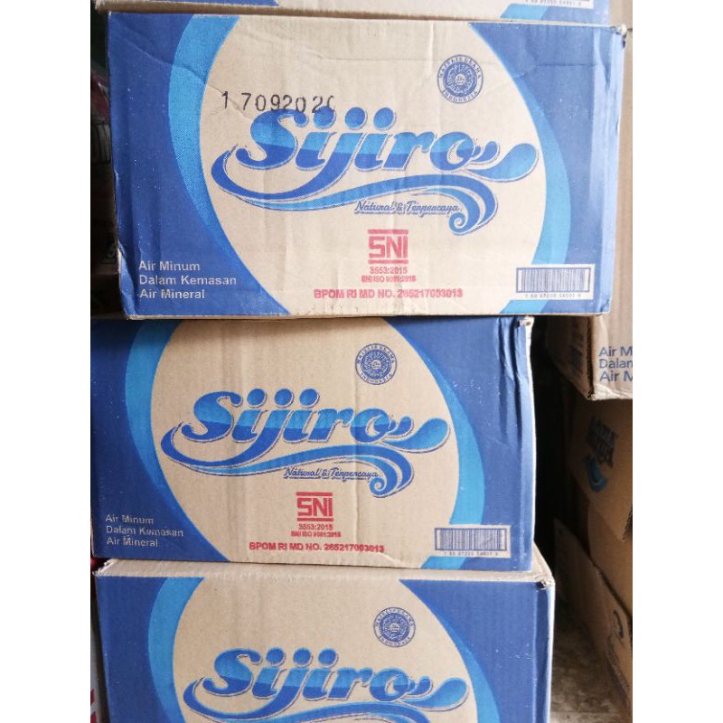 Jual Air Mineral Gelas Sijiro | Shopee Indonesia
