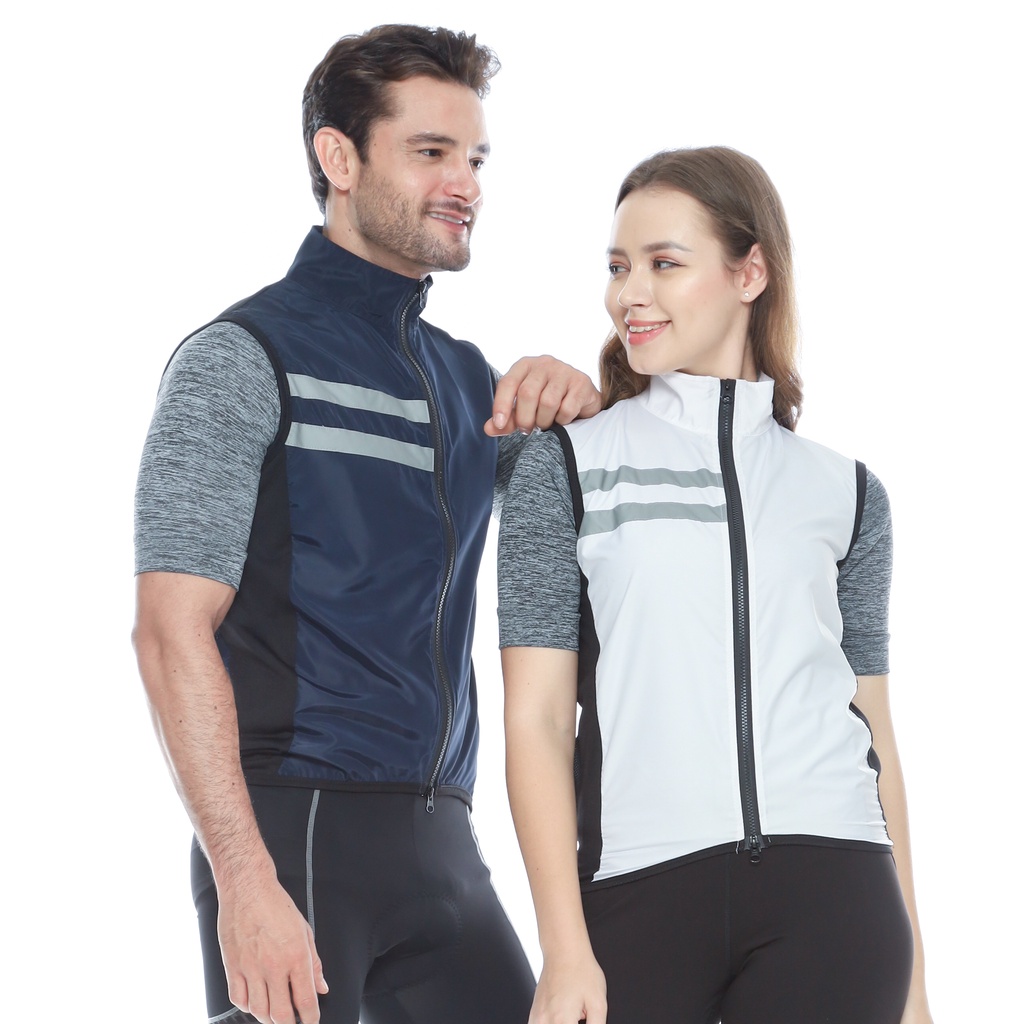 Jual Double Kepala Seleting Cycling Vest Rompi Sepeda Windbreaker ...