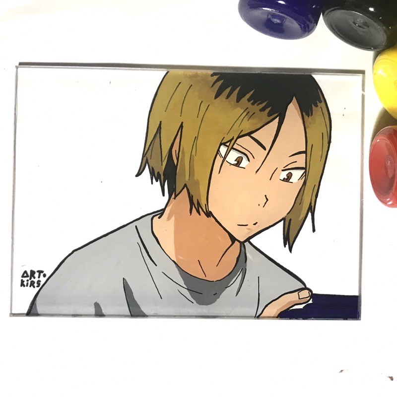 Jual Kenma Kozume - Haikyu, Anime Acrylic Painting/Lukisan Akrilik ...