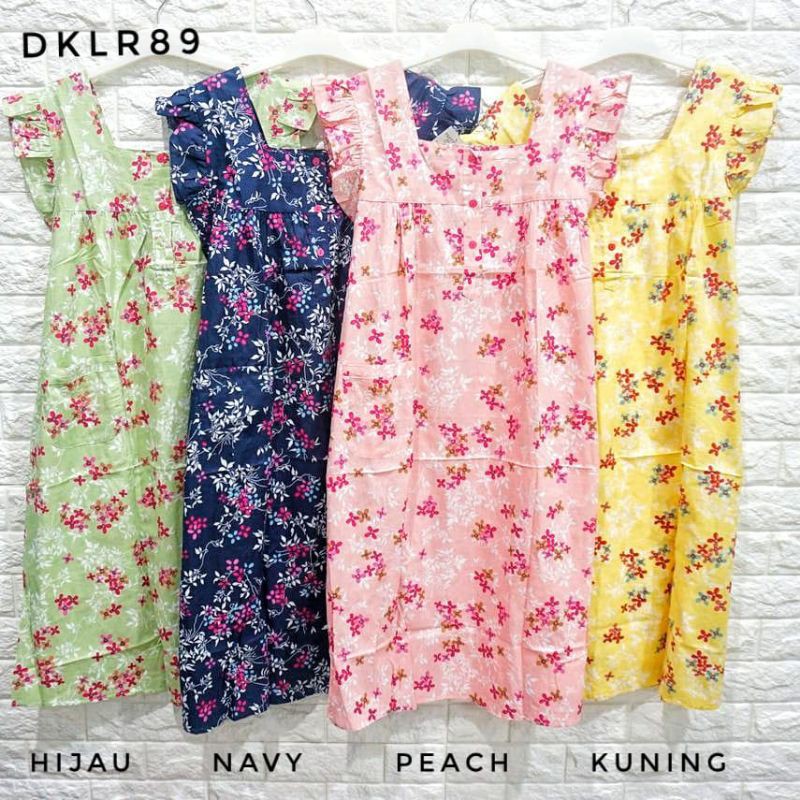 Jual Daster ruffle polka salur katun jepang lokal | Shopee Indonesia