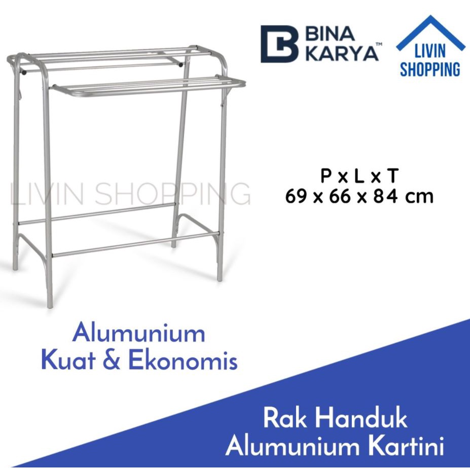 Jual Rak Handuk / Jemuran Handuk Bina Karya Tipe Kartini | Shopee Indonesia