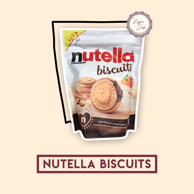 Jual READY PROMO Nutella Biscuits Coklat Halal dari Saudi | Shopee ...