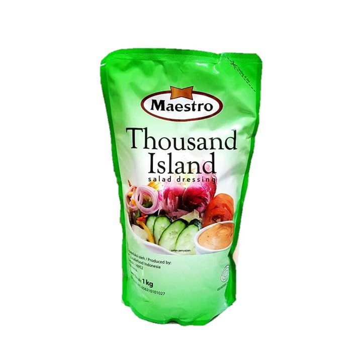 Jual Maestro Thousand Island 1kg - Salad Dressing | Shopee Indonesia