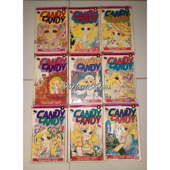 Jual Komik Candy Candy 1-9 Tamat - Kyoko Mizuki | Shopee Indonesia